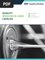 Camesa Wireline EcoSeal Product Brochure | PDF | Insulator (Electricity) | Wire