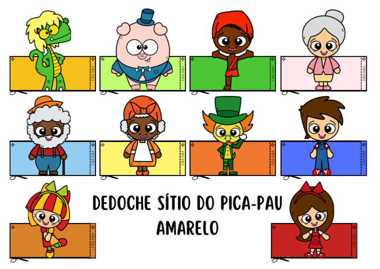 Dedoche S Tio Do Pica Pau Amarelo 1 | PDF