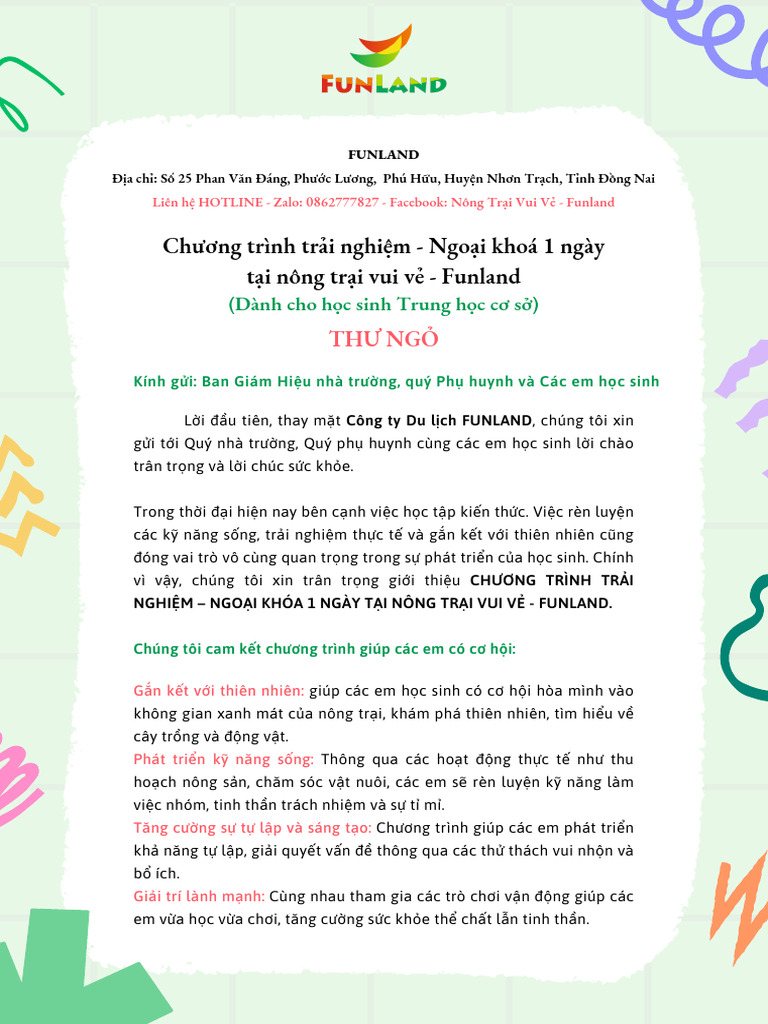 CTTN ''Tre Việt'' - THCS - 2 | PDF