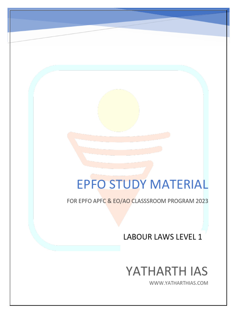 Labour Laws | PDF | Labour Law | Employment