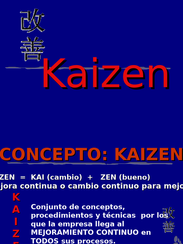 4 - Presentación Kaizen Blitz | PDF