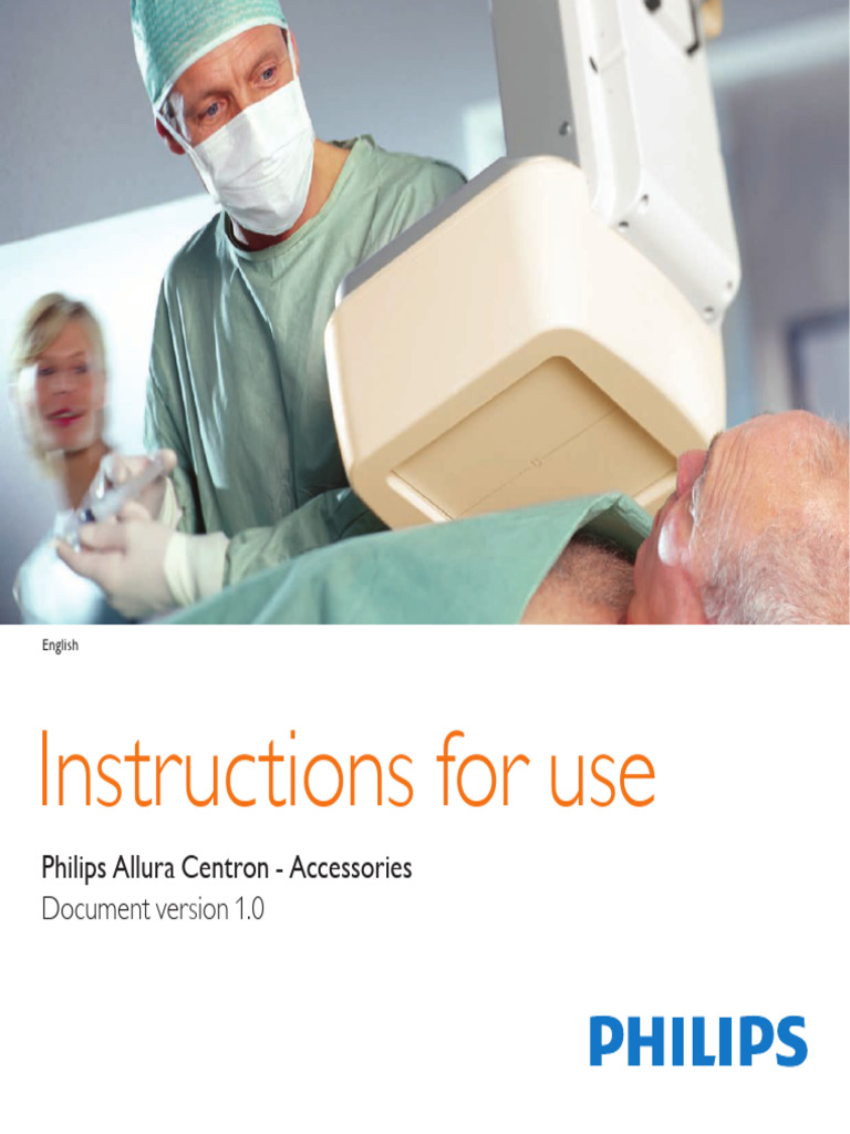 Philips Allura Centron Accessories Guide | PDF | Mattress | Copyright ...