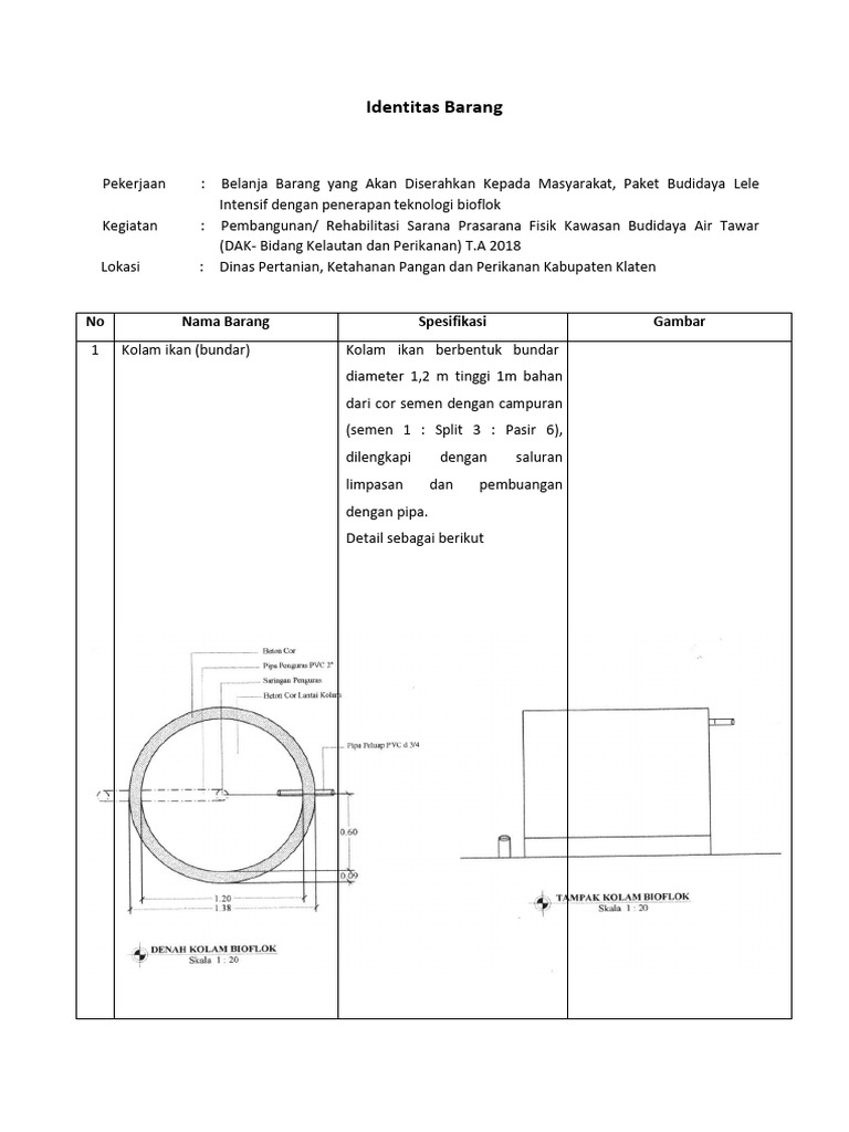 Identitas Barang | PDF