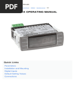 Dixell XR06CX | PDF | Thermostat | Relay