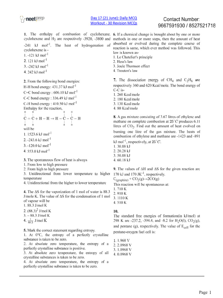 Thermodynamics Part 2 | PDF