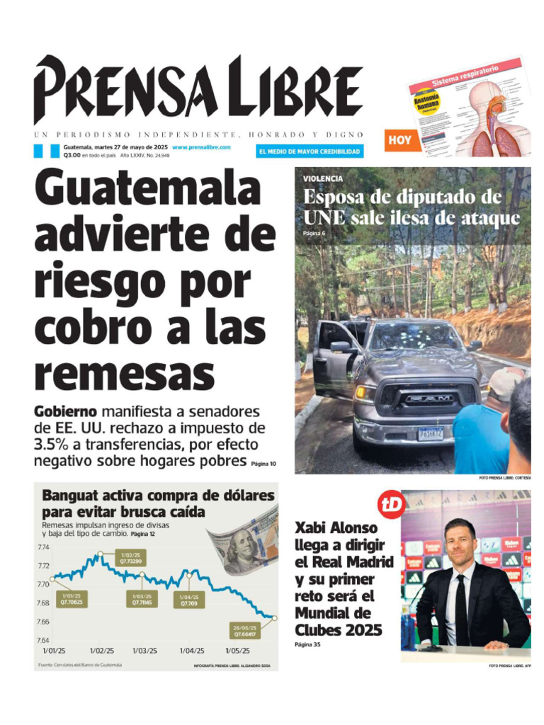 27 05 2025 Prensa Libre | PDF