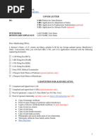 SAMPLE I 485 Cover Letter | PDF