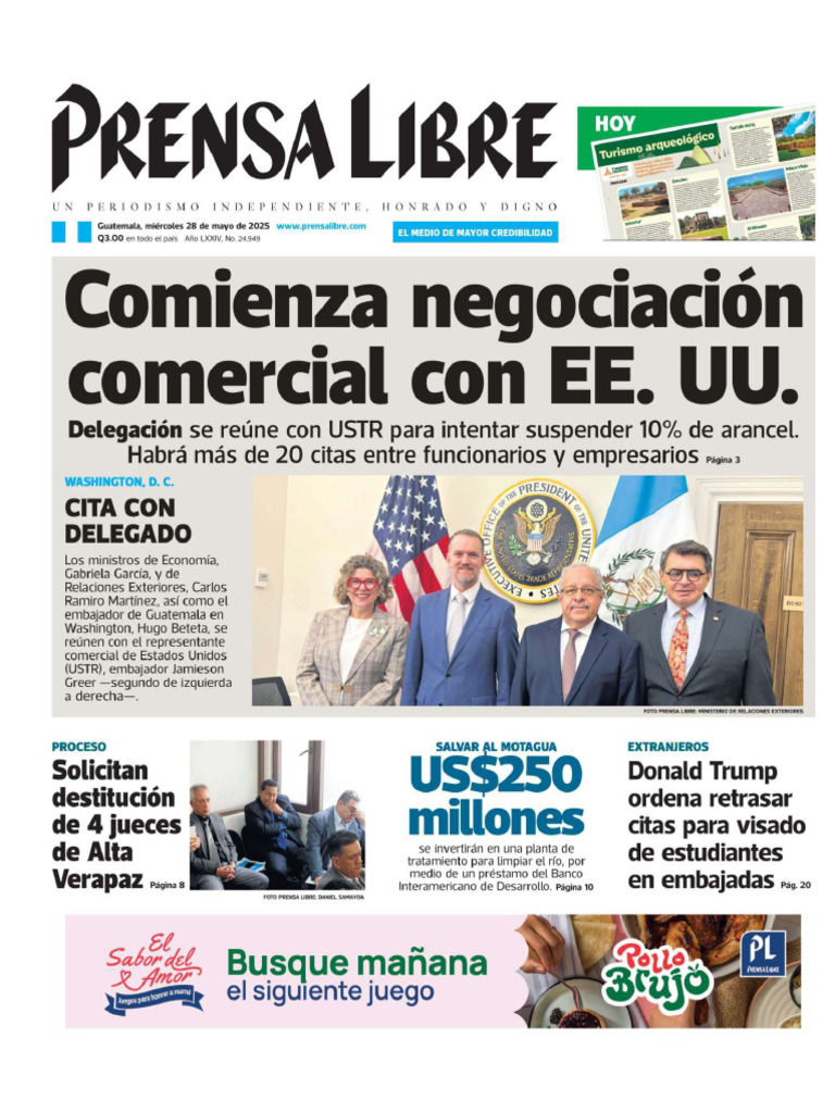 28 05 2025 Prensa Libre | PDF