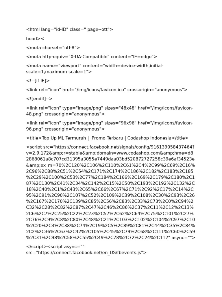Codashop Internal Error Guide | PDF