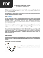 Partes y Funciones del Estetoscopio | PDF