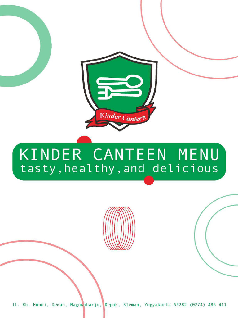 KinderCanteen Menu | PDF