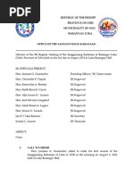 KK Assembly Minutes - January 2024 | PDF | Government