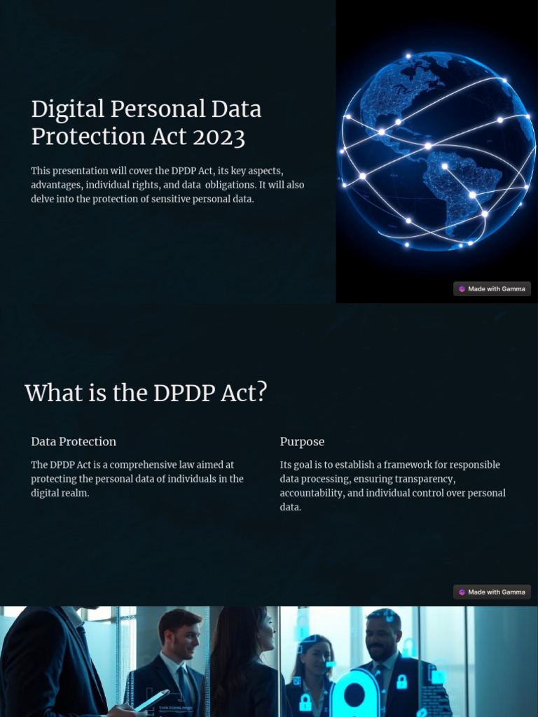 Digital Personal Data Protection Act 2023 | PDF