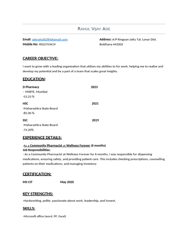 Rahul Ade | PDF