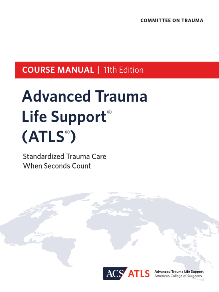 ATLS 11th Ed 2025 Course Manual | PDF | Learning | Psychological Trauma