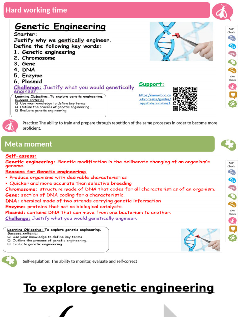 Genetic Engineering SIM | PDF | Genetic Engineering | Knowledge