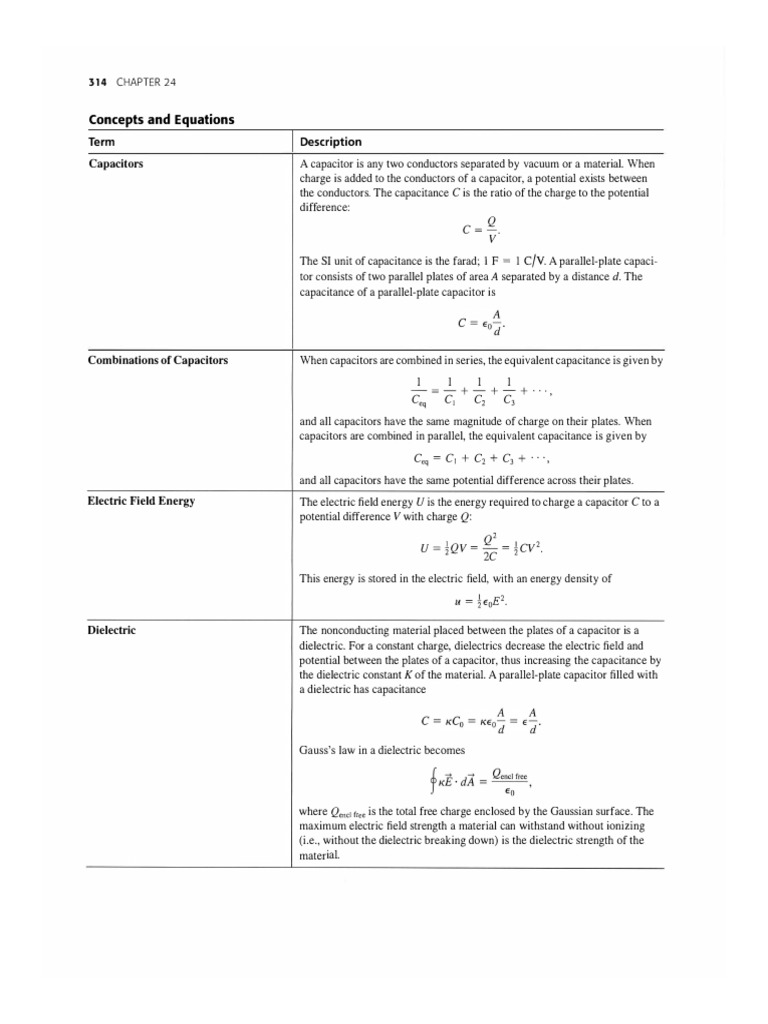 Lecture 5 Capacitance and Dielectrics | PDF | Capacitance | Capacitor