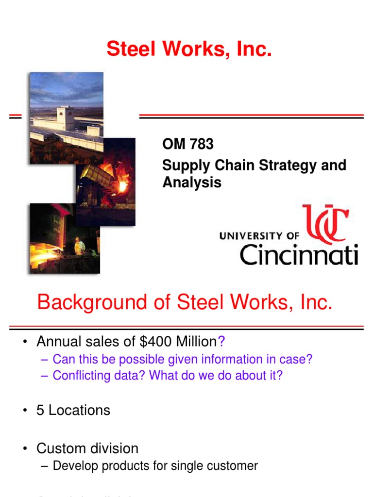 Steelworks | PDF | Inventory | Economies