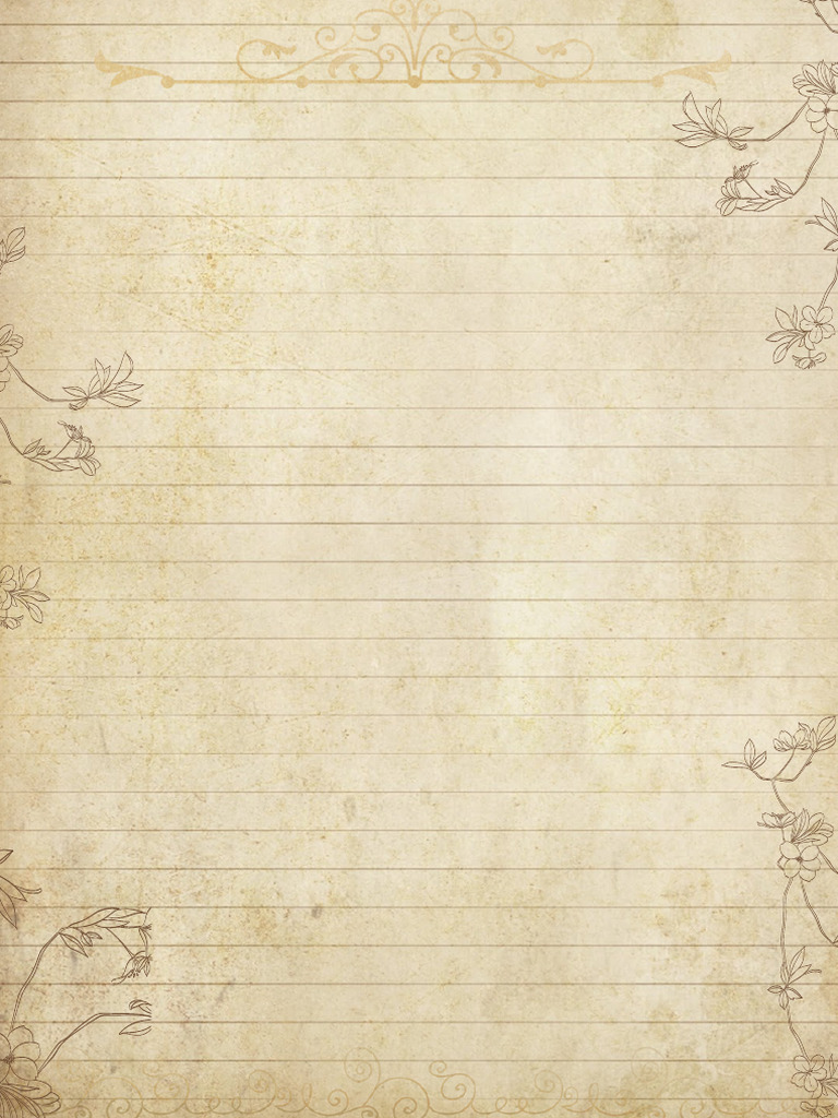 Beige and Brown Old Paper Vintage Notes A4 Document PDF | PDF