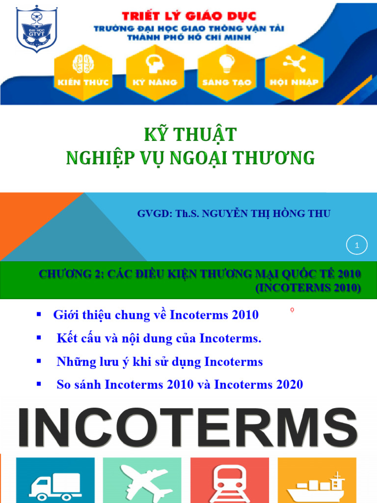 1.1 Incoterms Full | PDF