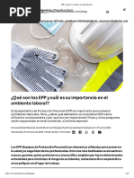 Uso Obligatorio de EPP | PDF
