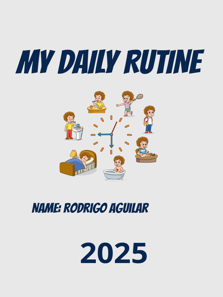 My Daily Rutine | PDF