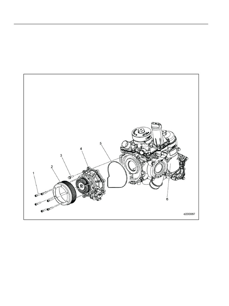 Description and Operation of The Variable Speed Engine Water Pump | PDF