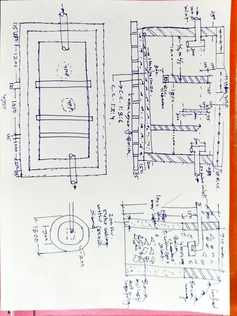 Septic Tank and Seepage Pit | PDF