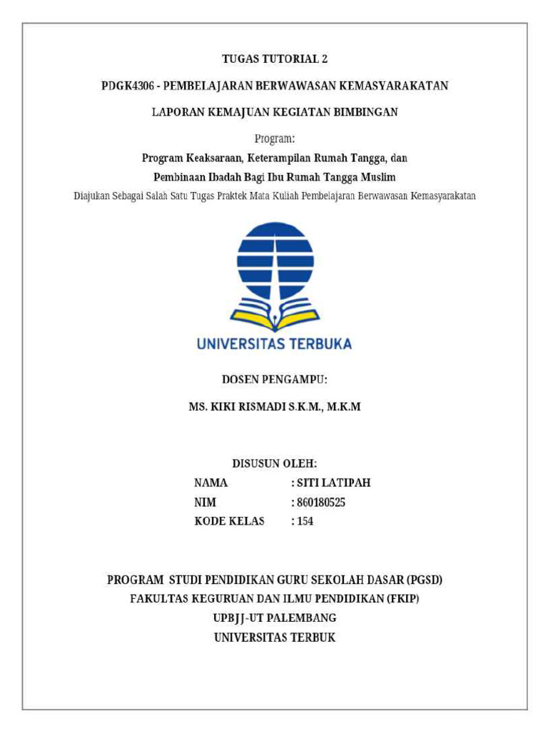 TUGAS 2 PBK SITI LATIPAH_11zon | PDF