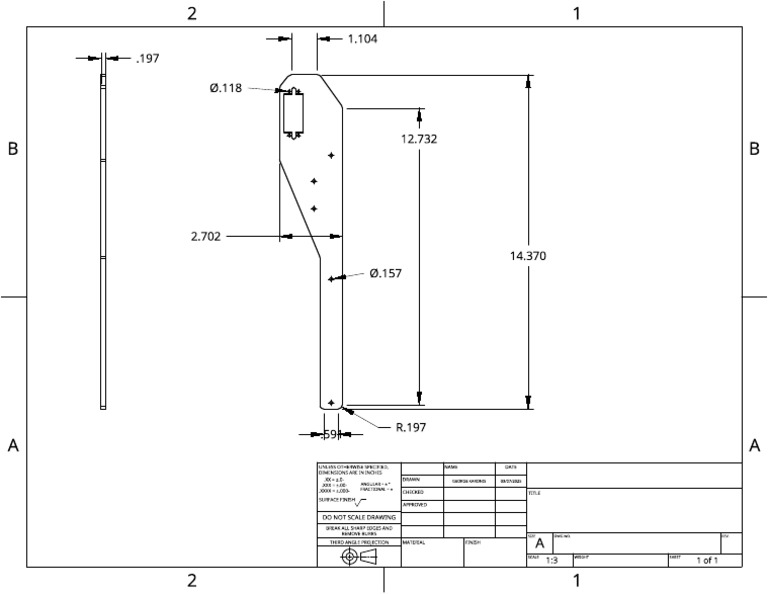 Slide Plate Drawing 2 | PDF