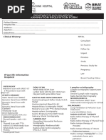 Radiology Request Form | PDF