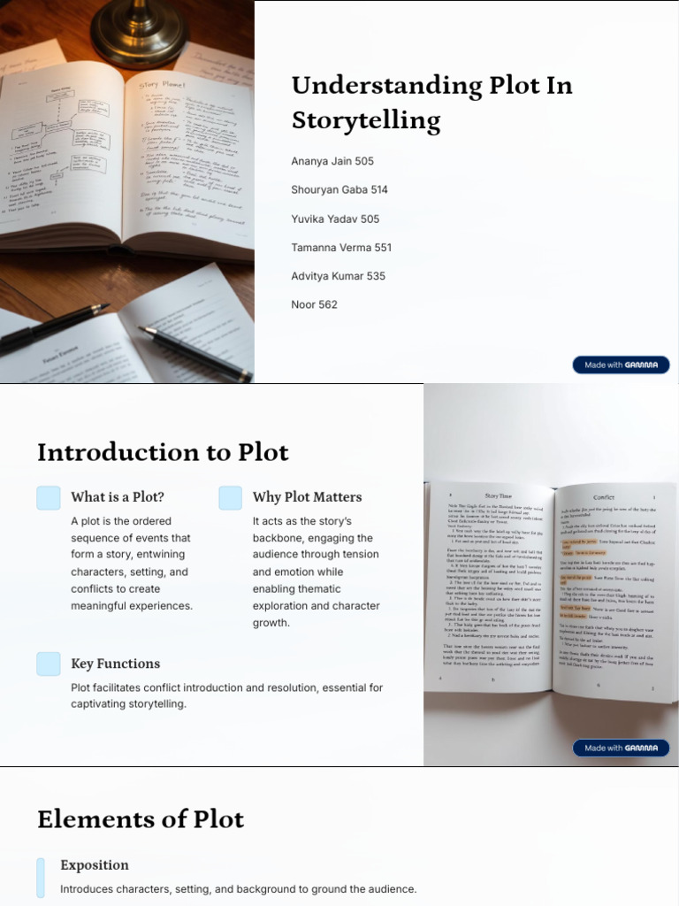Understanding Plot in Storytelling | PDF | Plot (Narrative) | Narrative
