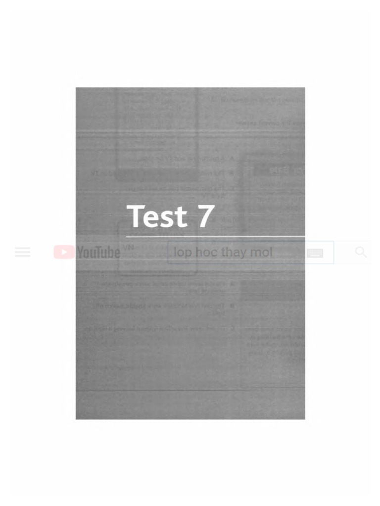 Collins Test 7 | PDF
