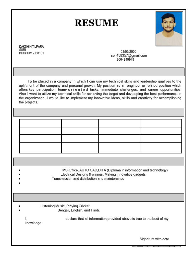 CV - Subhajit Sen - Updated | PDF