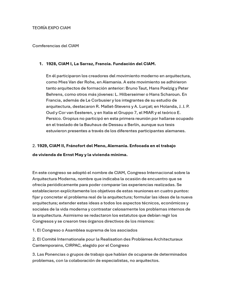 Investigacion Ciam | PDF