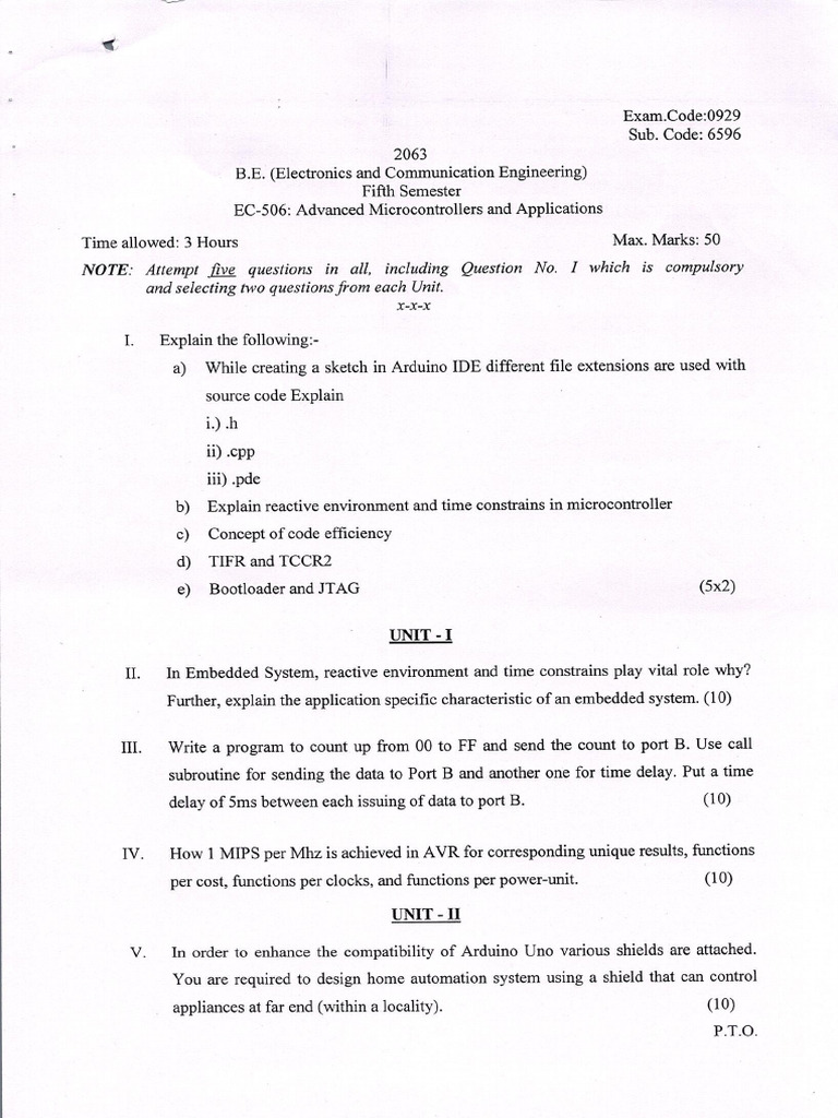 Advanced Micro Pyq | PDF