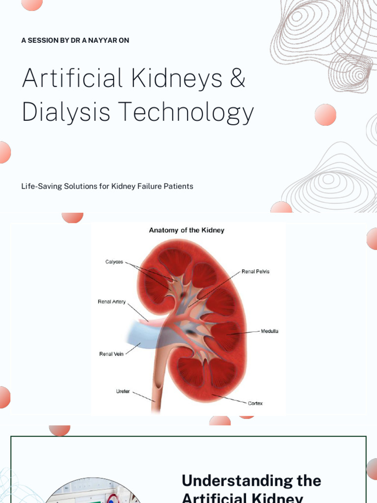 Artificial Kidneys and Dialysis Technology by DR A Nayyar | PDF ...