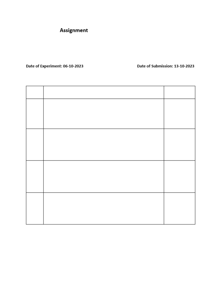 Lab Assignment 3 BATCH B1-1 | PDF