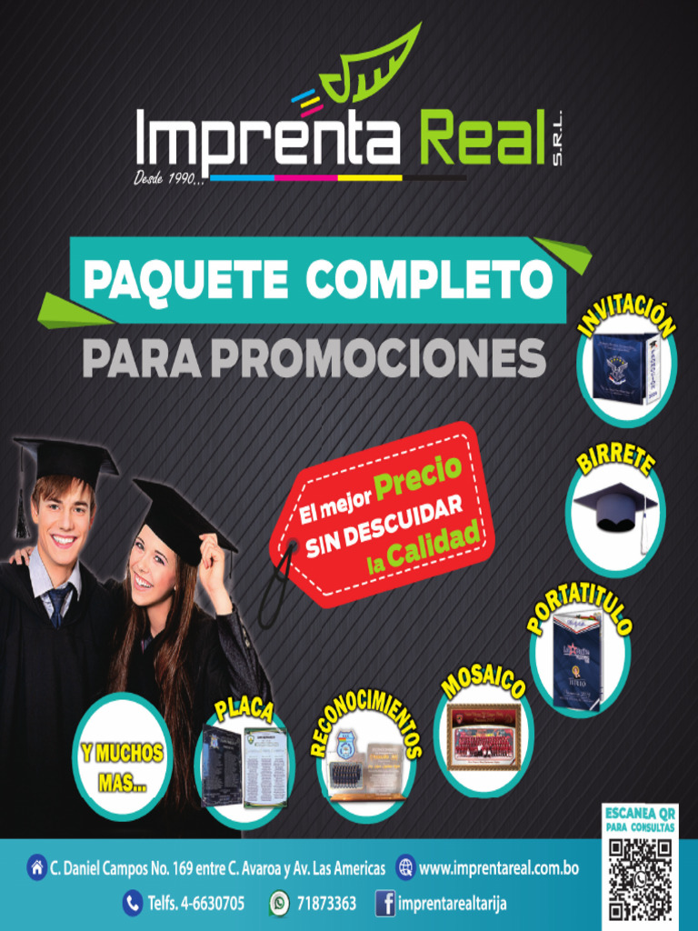 Paquete de Promocion 2025 (1) para La Promo | PDF