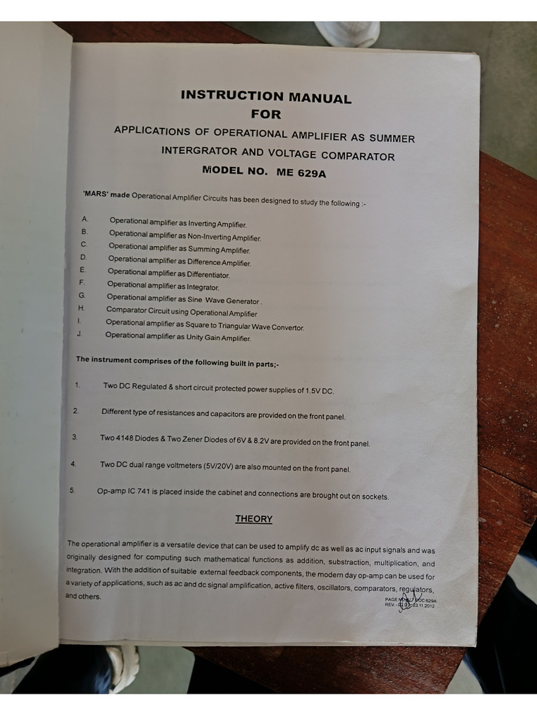 Electronics Opam Pdf