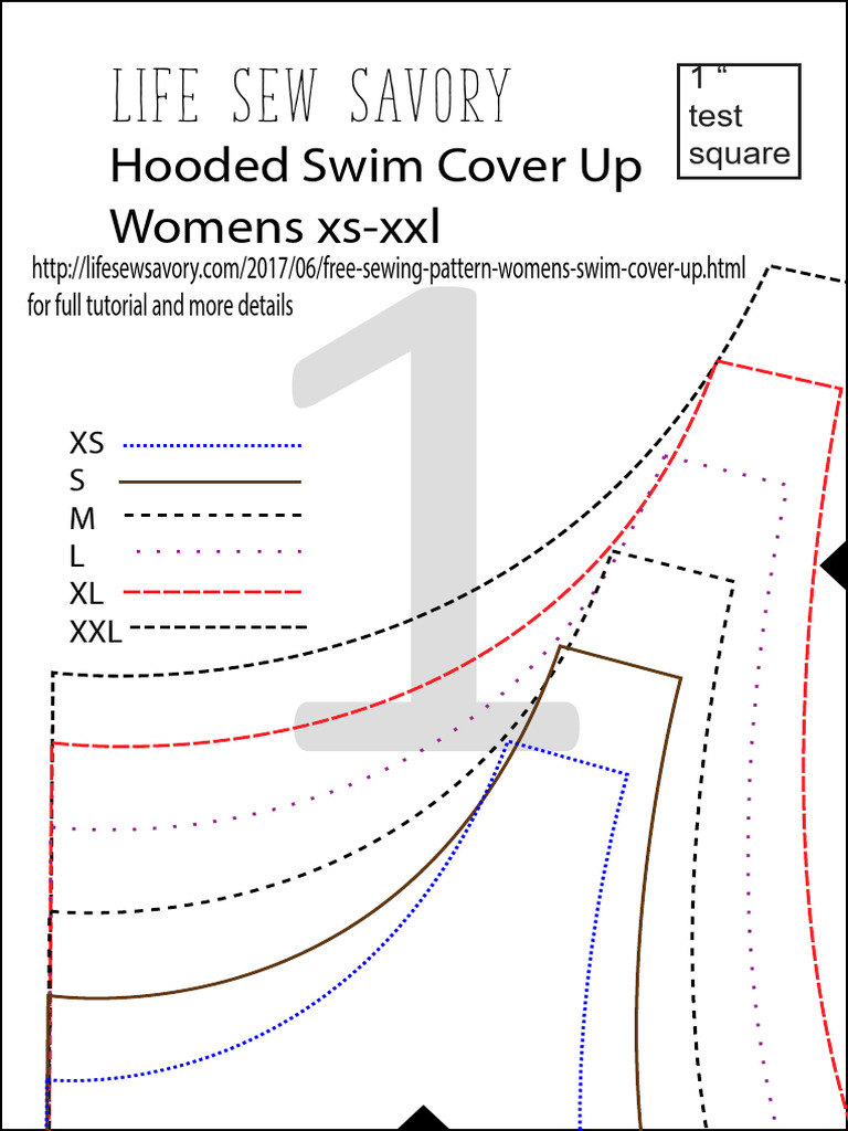 hoodedswimcoverupfreepatternfromLifeSewSavory nxt14z | PDF