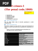 IPC Sections List | PDF | Justice | Crime & Violence