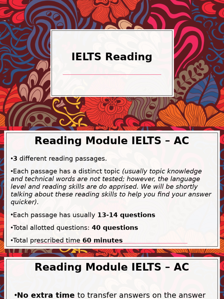 Beginner's Reading Slides - Part 1 | PDF | Word | Transport