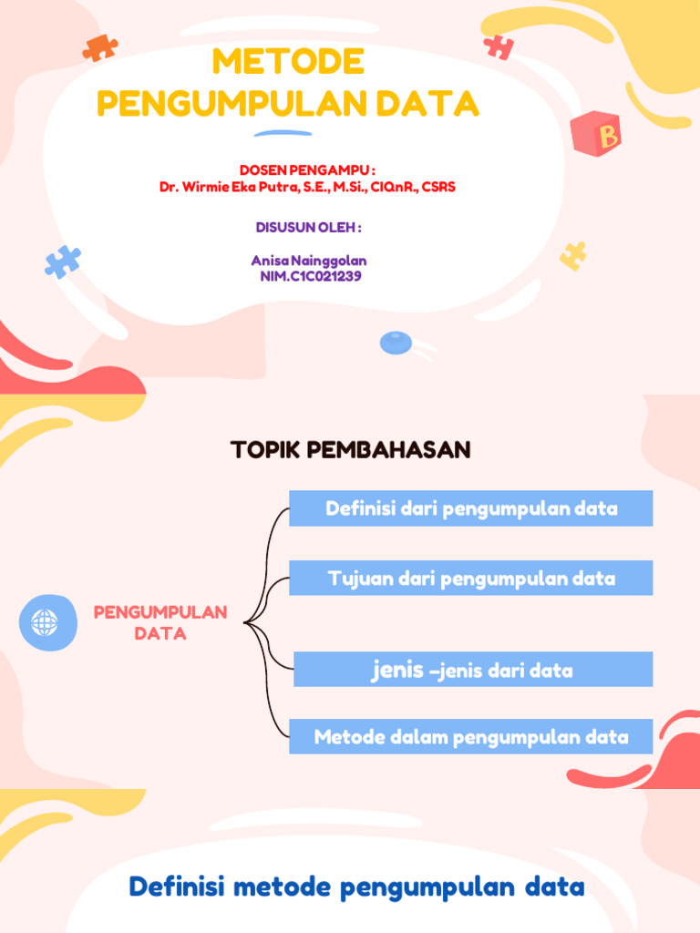 Metode Pengumpulan Data dan Jenisnya | PDF
