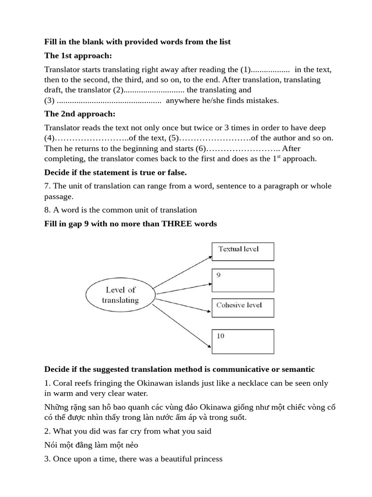 Translation Techniques and Methods | PDF | English Language | Verb