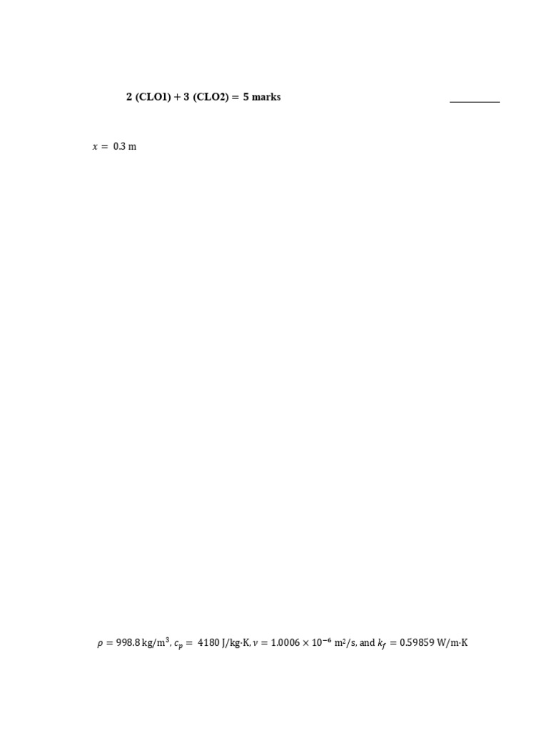 Assignment HMT Spring 2025 | PDF | Heat Exchanger | Heat Transfer