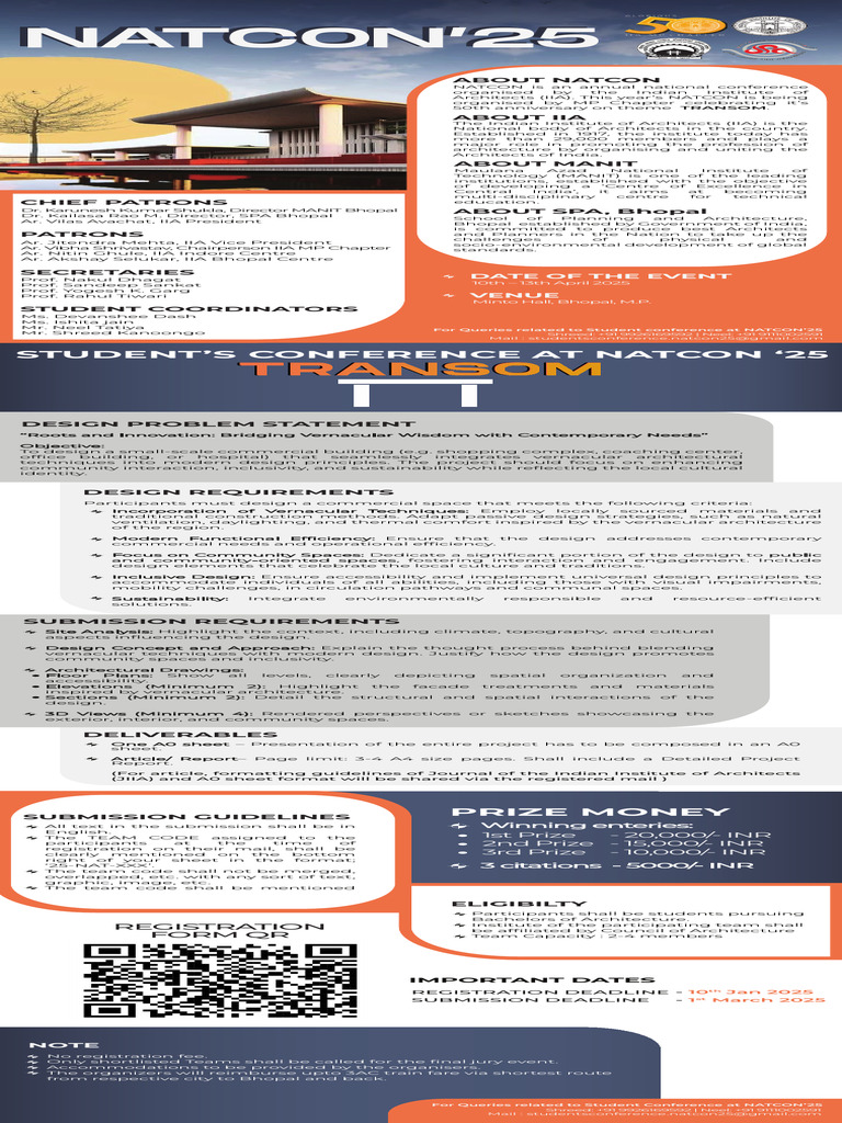 Student's Conference NATCON 2025 | PDF | Accessibility | Design