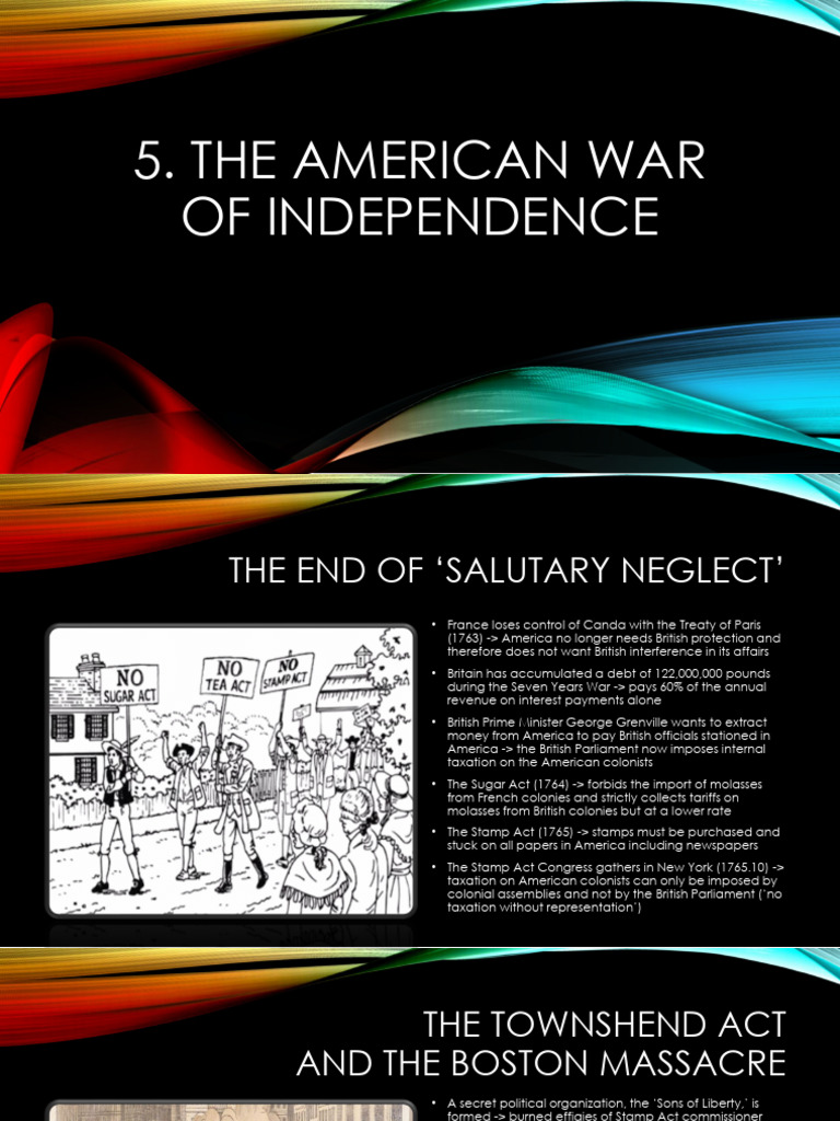The American War of Independence | PDF | Continental Congress | Kingdom ...