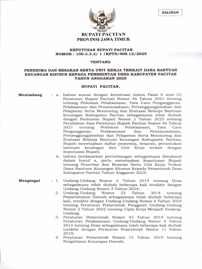 Desa Tahunan Baru | PDF