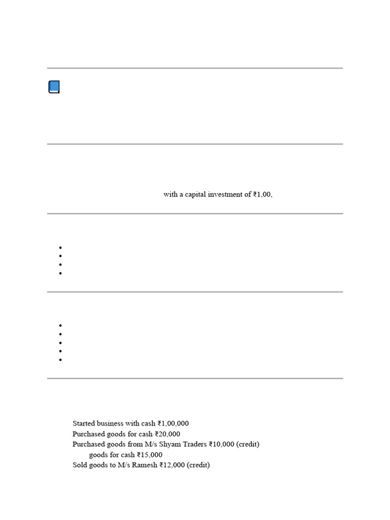 ? Accountancy Comprehensive Project | PDF | Debits And Credits | Business